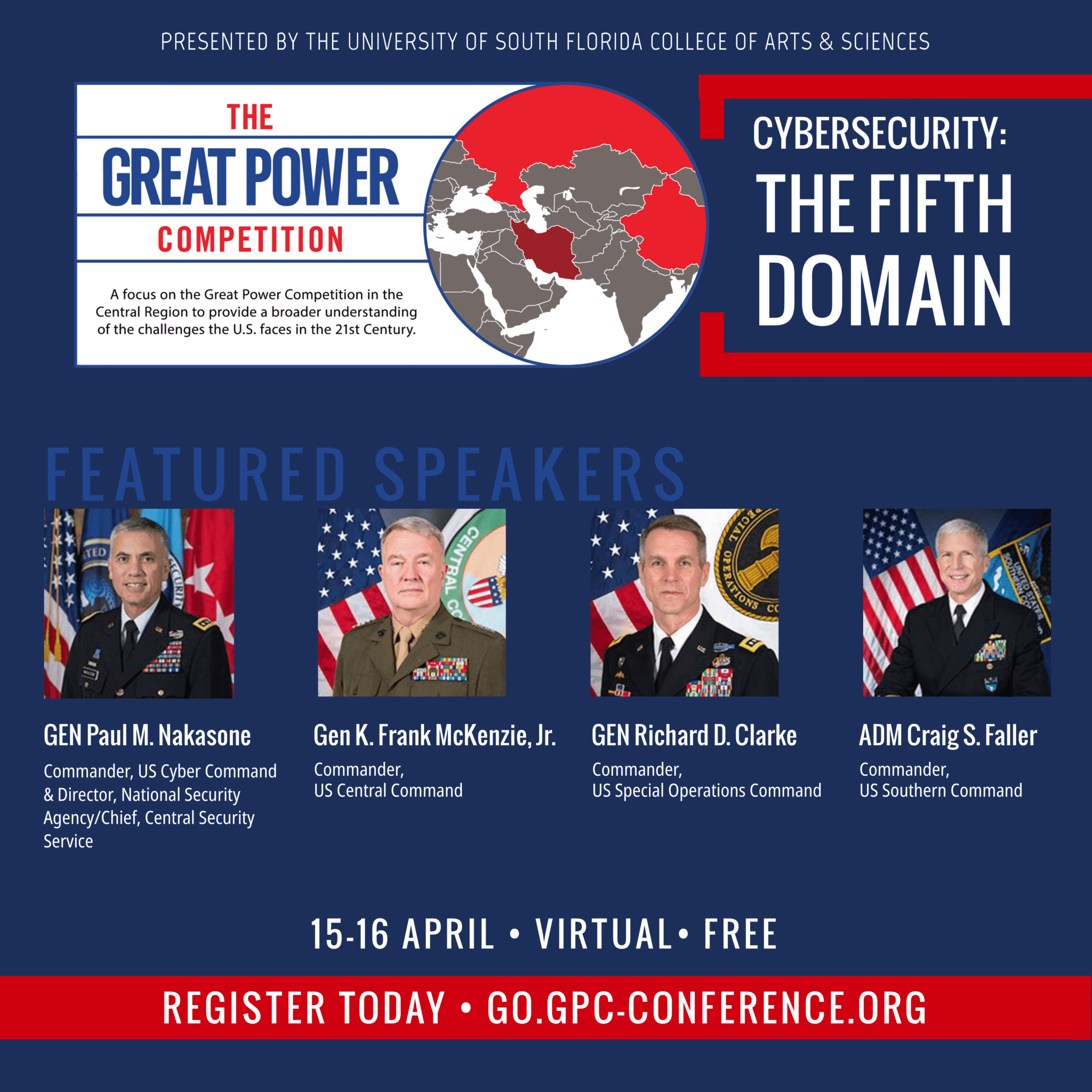 Fourth Great Power Competition Conference | Cyber Florida at USF